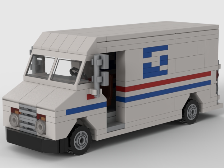 Mail Van from BrickLink Studio [BrickLink]