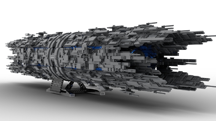 Spacing Guild Heighliner from BrickLink Studio [BrickLink]