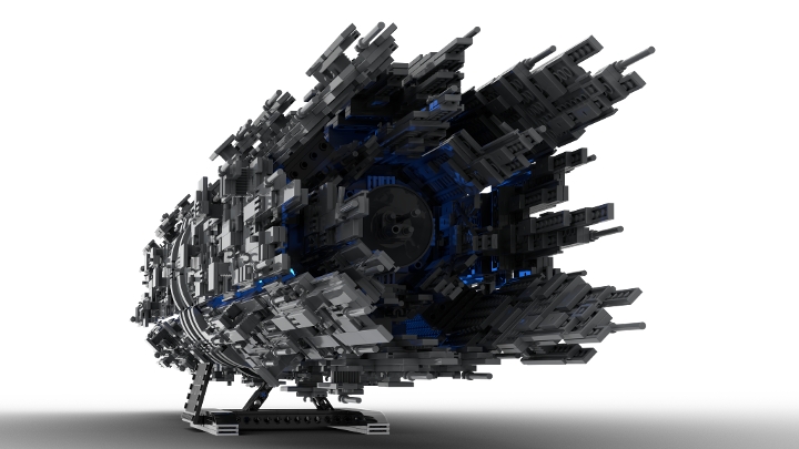 Spacing Guild Heighliner from BrickLink Studio [BrickLink]