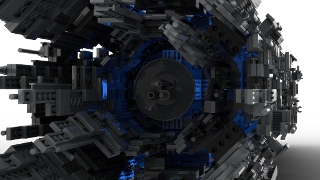 Spacing Guild Heighliner from BrickLink Studio [BrickLink]
