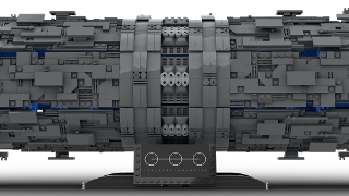 Spacing Guild Heighliner from BrickLink Studio [BrickLink]
