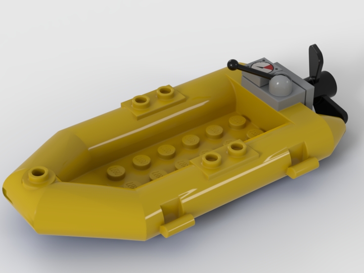 Mini-Raft from BrickLink Studio [BrickLink]