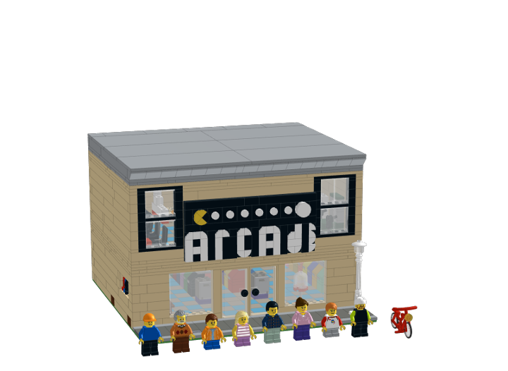 Arcade from BrickLink Studio [BrickLink]