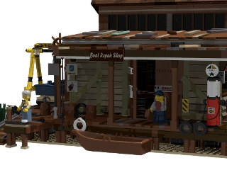 [Boat Repair Shop ] [BrickLink]