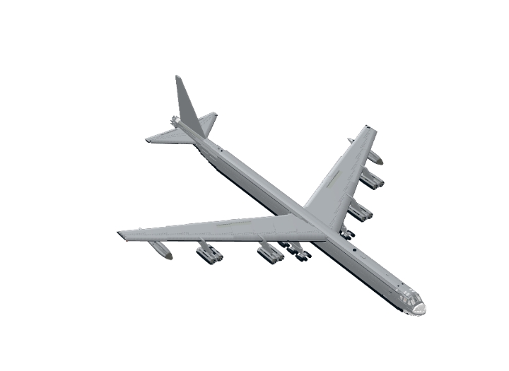 B-52F 1965 from BrickLink Studio [BrickLink]