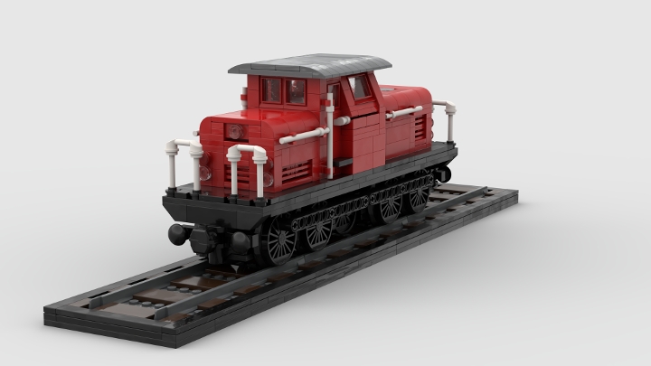DB Baureihe 346 / DR V60 from BrickLink Studio [BrickLink]