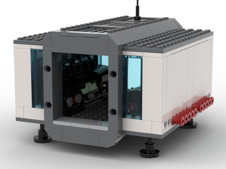 Base module - generator room from BrickLink Studio [BrickLink]