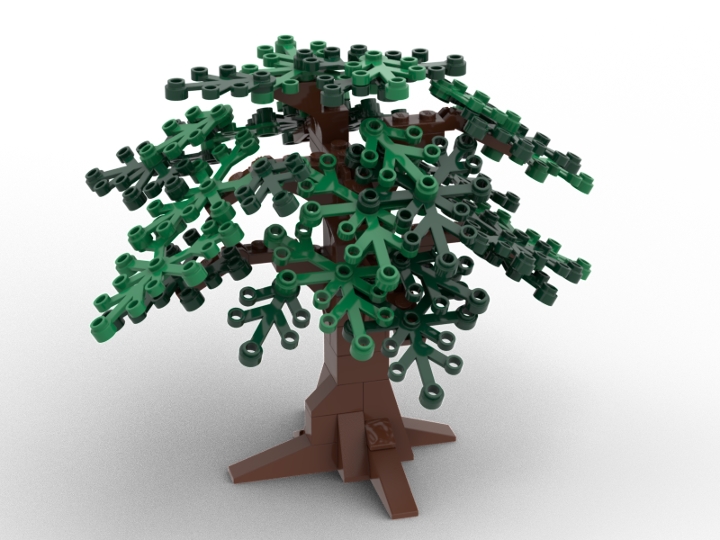 Stories of Ivasyk ( Simple tree ) from BrickLink Studio [BrickLink]