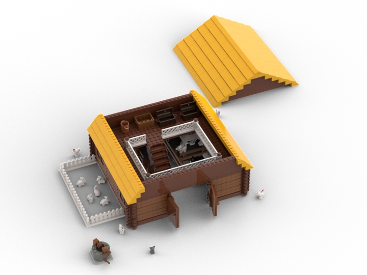 Stories of Ivasyk ( Barn and Animal Farm ) from BrickLink Studio ...