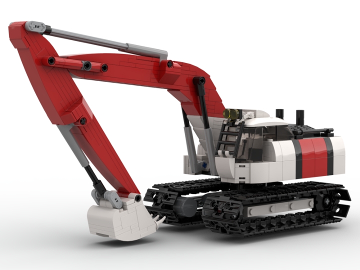 Excavator from BrickLink Studio [BrickLink]