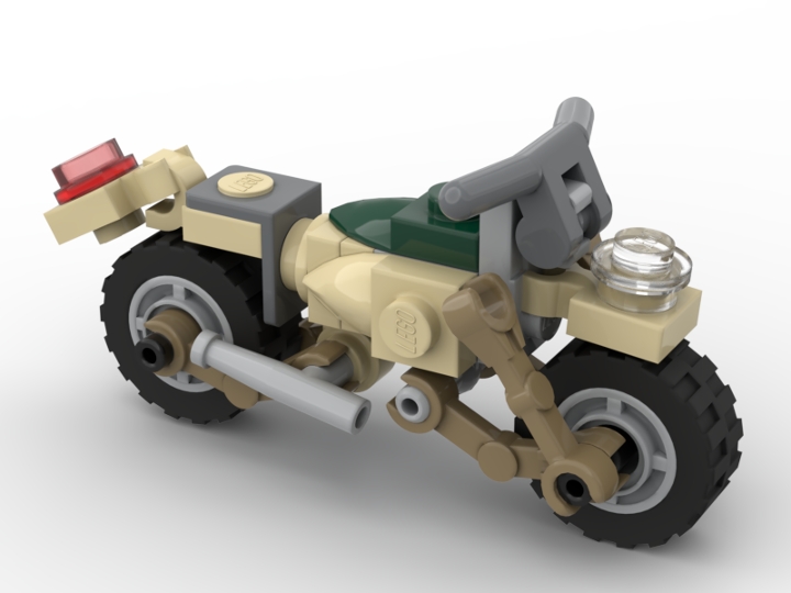 Motorcycle from BrickLink Studio [BrickLink]
