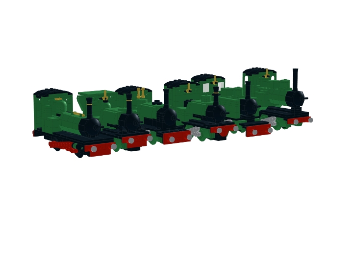 talyllyn railway from BrickLink Studio [BrickLink]
