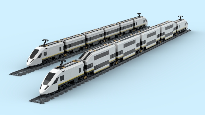 train privé from BrickLink Studio [BrickLink]