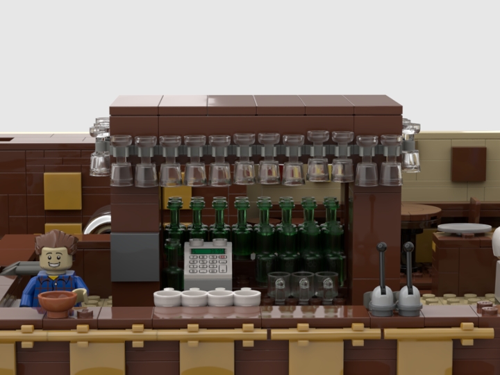 Cheers bar from BrickLink Studio [BrickLink]