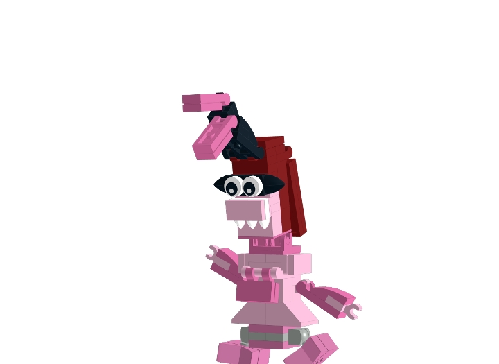 Lego Mixels Sakura from BrickLink Studio [BrickLink]