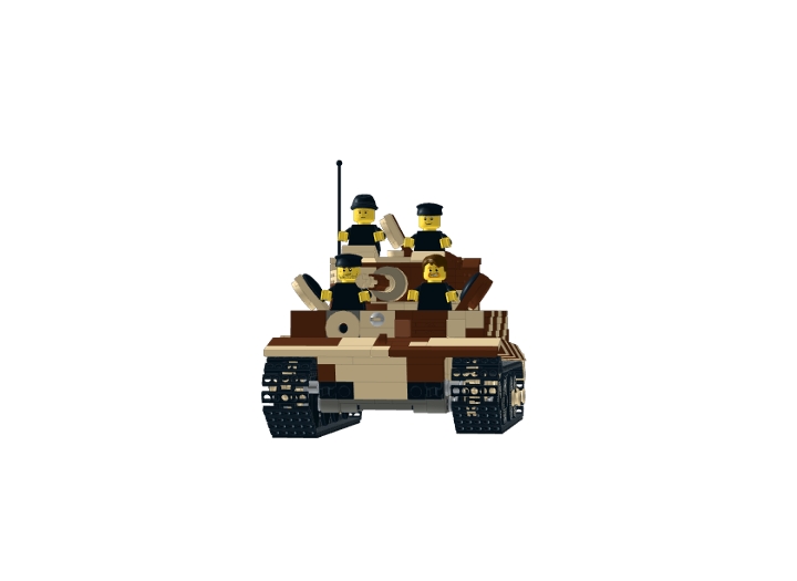 Tiger 1 1944 updated from BrickLink Studio [BrickLink]