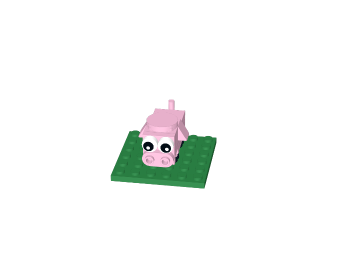 pig from BrickLink Studio [BrickLink]