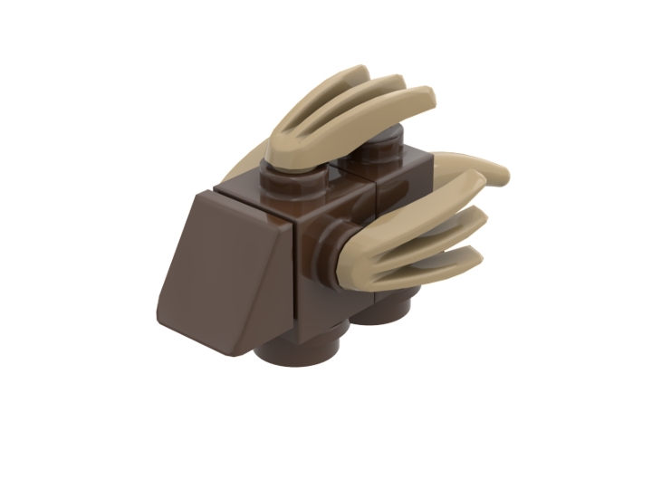 North American Porcupine from BrickLink Studio [BrickLink]