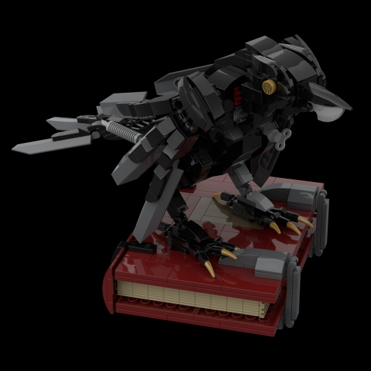 Mechanical Raven from BrickLink Studio [BrickLink]