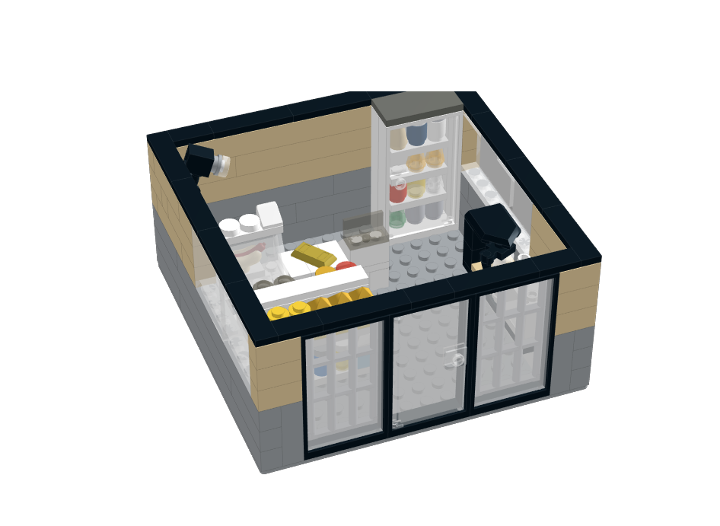Convenience Store from BrickLink Studio [BrickLink]