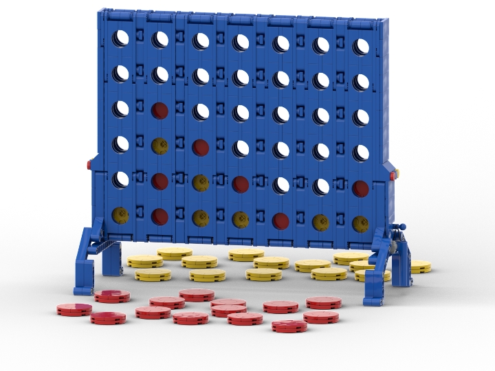 Connect 4 from BrickLink Studio [BrickLink]