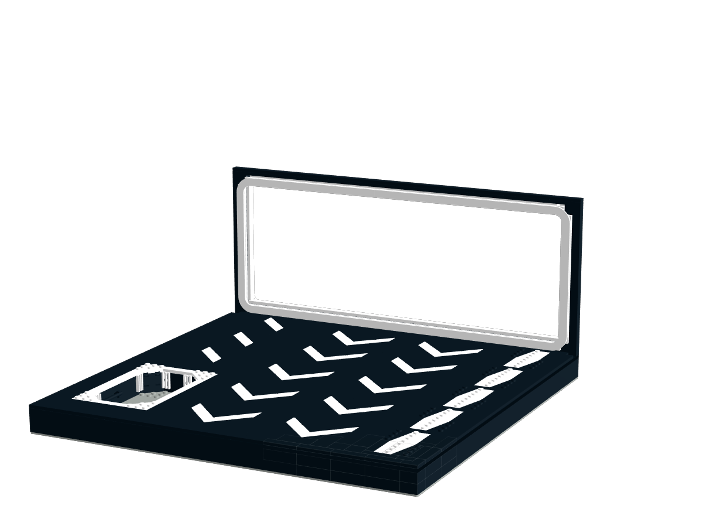 Docking Bay 327 for 75257 from BrickLink Studio [BrickLink]