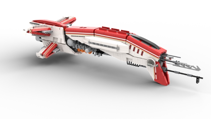 Spaceship repulse from BrickLink Studio [BrickLink]
