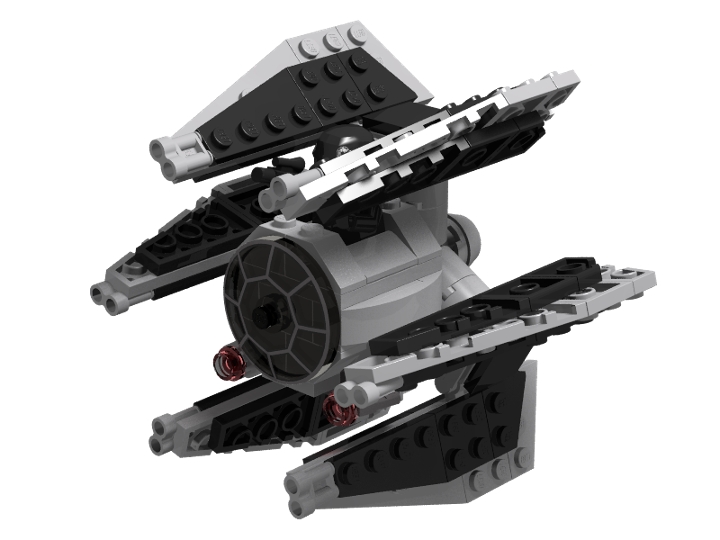 Imperial TIE Defender Microfighter (updated) from BrickLink Studio ...
