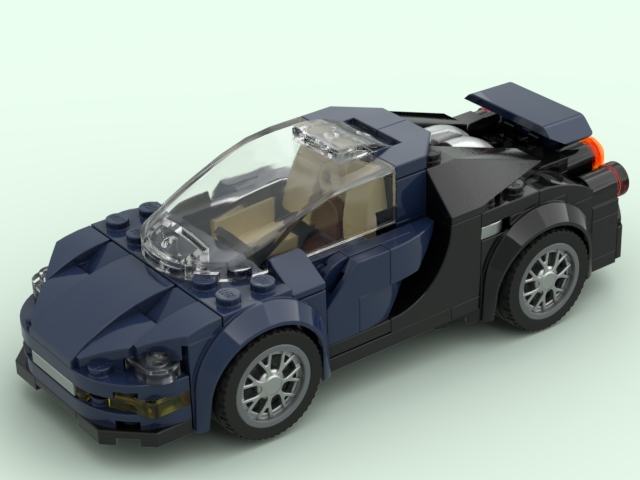 Sports car from BrickLink Studio [BrickLink]