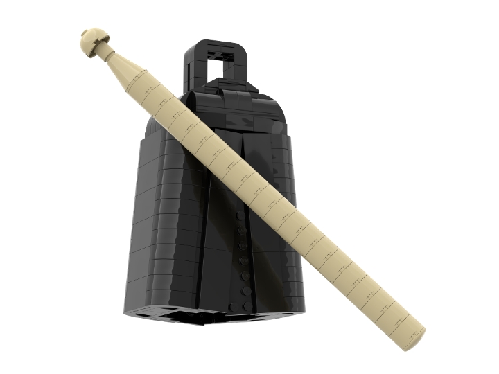 LEGO Cowbell from BrickLink Studio [BrickLink]