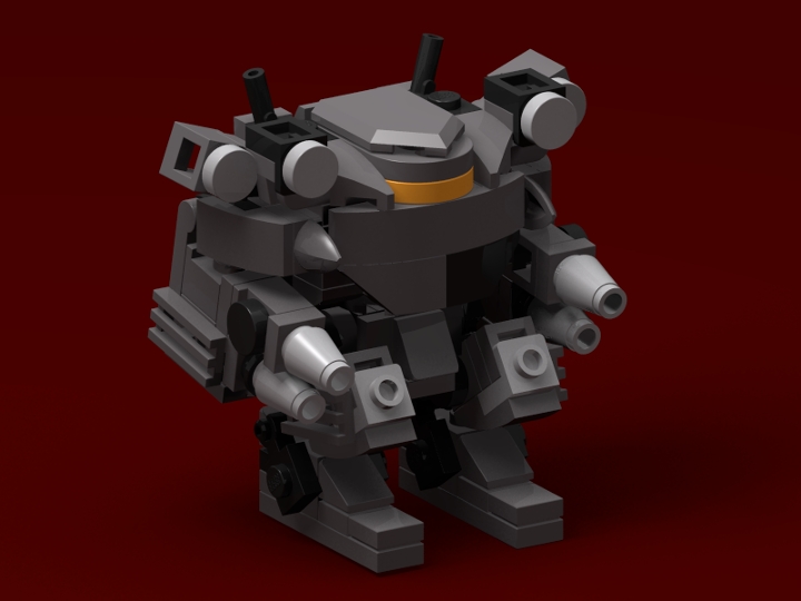Militar Mech from BrickLink Studio [BrickLink]