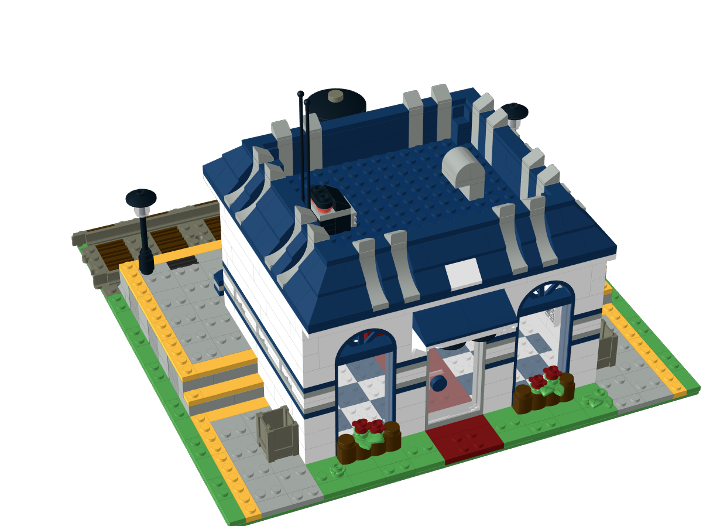 Train Station from BrickLink Studio [BrickLink]