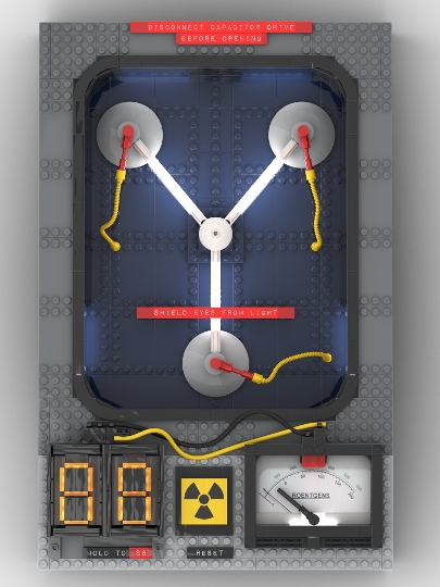 Flux Capacitor from BrickLink Studio [BrickLink]