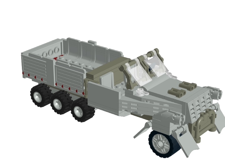 Half Track from BrickLink Studio [BrickLink]