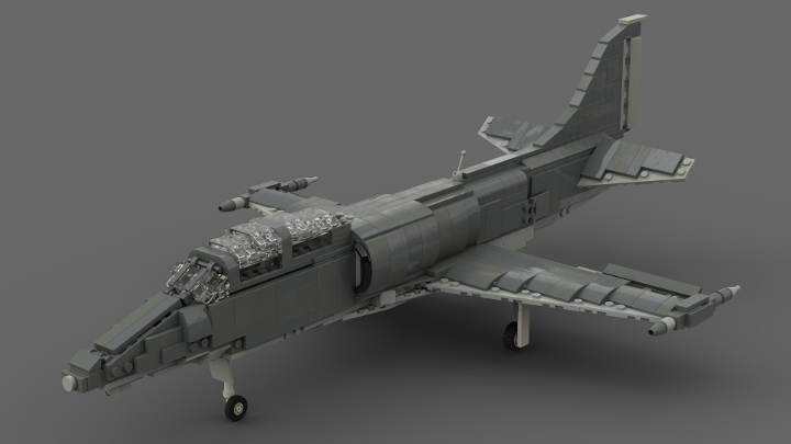 Custom Jet Trainer (buildable) from BrickLink Studio [BrickLink]