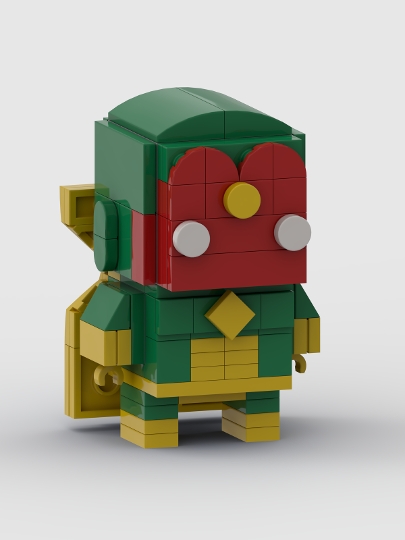 Marvel Vision from BrickLink Studio [BrickLink]