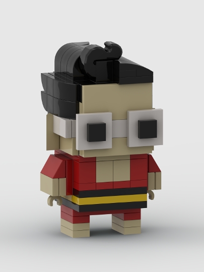 DC Plastic Man from BrickLink Studio [BrickLink]