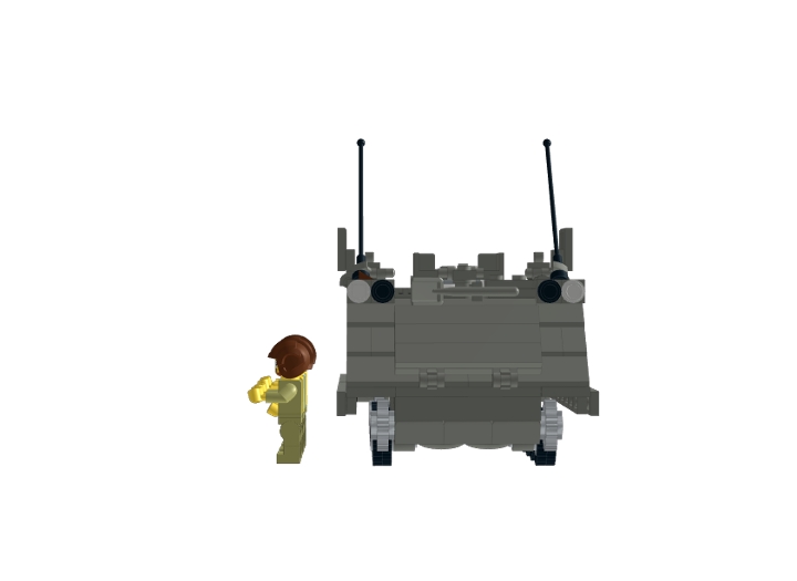 m113 ACAV v1 from BrickLink Studio [BrickLink]