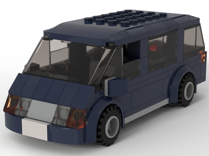 City Mini Van from BrickLink Studio [BrickLink]