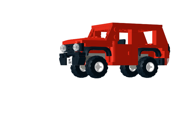 susuki Jimmy lego from BrickLink Studio [BrickLink]