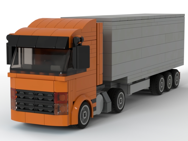 City Lorry from BrickLink Studio [BrickLink]