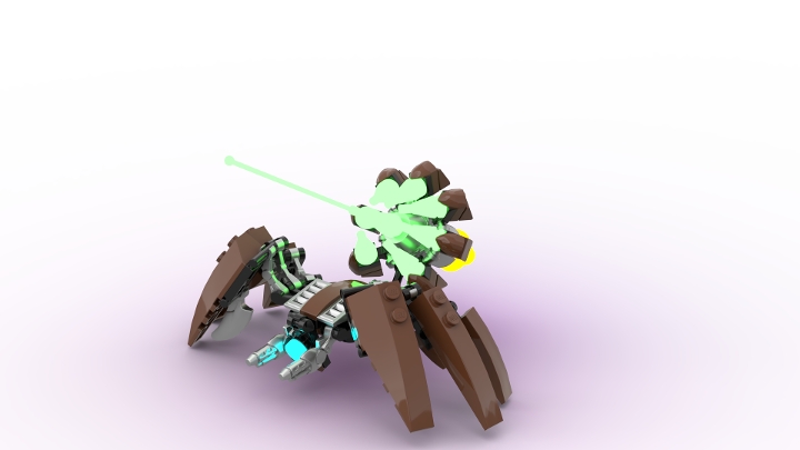 Spider mortar from BrickLink Studio [BrickLink]