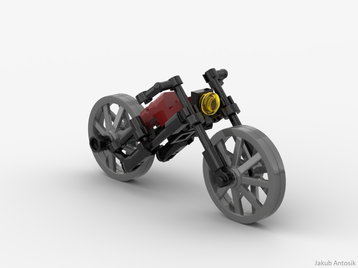 Classic Motorcycle from BrickLink Studio [BrickLink]