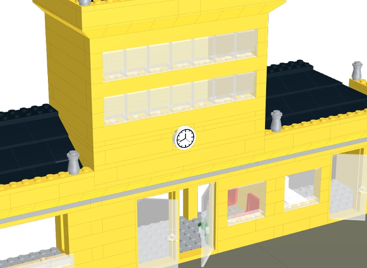 TrainStation Yellow from BrickLink Studio [BrickLink]