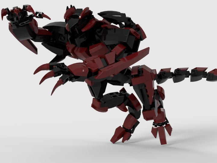 demon mecha from BrickLink Studio [BrickLink]