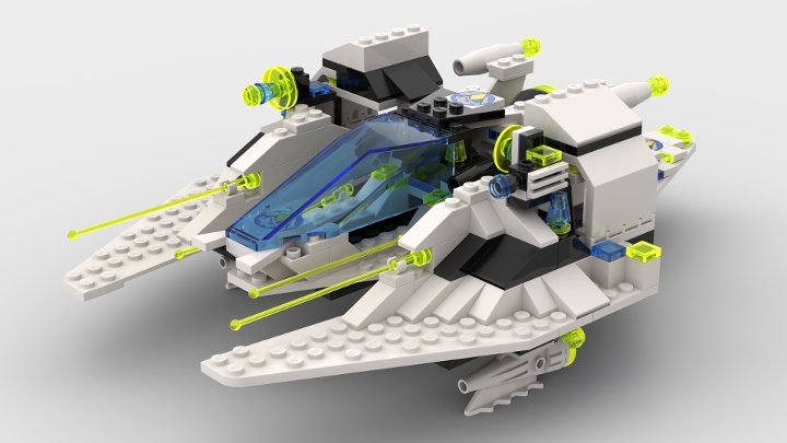 Explorien Star Hawk II from BrickLink Studio [BrickLink]