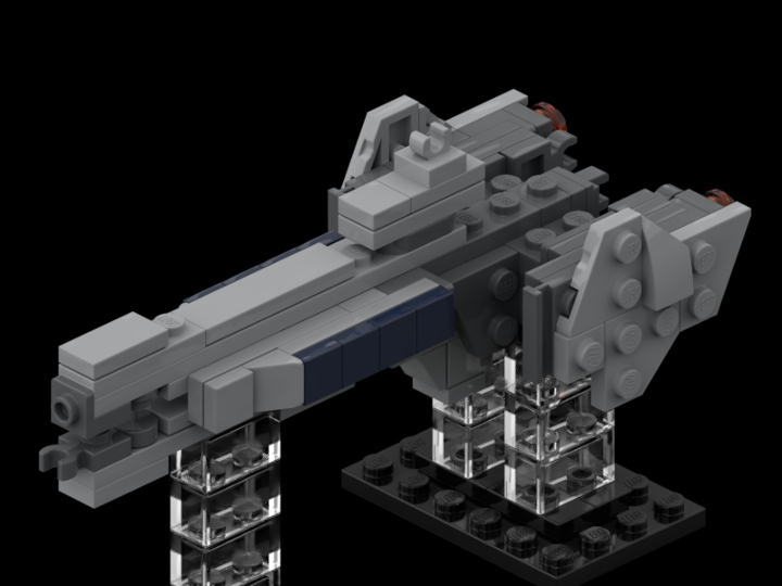 UNSC Paris-class Heavy Frigate from BrickLink Studio [BrickLink]