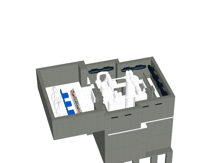 Sandcrawler Maschine Room from BrickLink Studio [BrickLink]