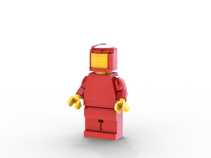 Big Classic Space Figure from BrickLink Studio [BrickLink]