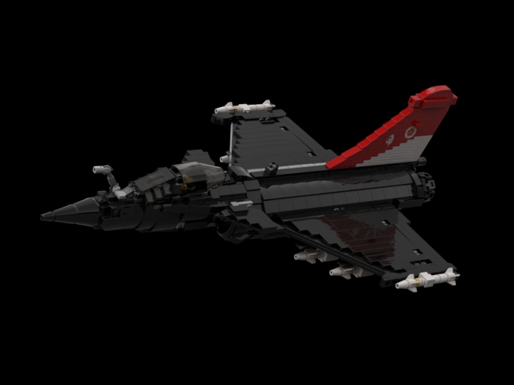 Dassault Rafale M from BrickLink Studio [BrickLink]